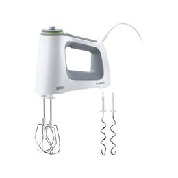 Braun MultiMix 5 HM 5100 Handmixer Weiß/Grau (750 Watt)