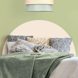 Wandtattoo Boho - Halbkreis - Beige - Wandsticker, Wandaufkleber Kinderzimmer Wohnzimmer SchlafzimmerBettkopfteil Kopfteil Bett