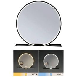 Paulmann Miro LED-Spiegelleuchte LED 10.5 W Warmweiß Schwarz