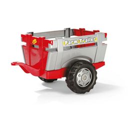 Rolly Toys® Kinderfahrzeug-Anhänger Rolly Toys Anhänger rot silber 122097