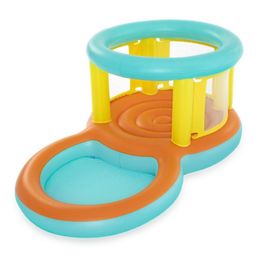 Bestway Wasserspielzeug Bestway Hüpfburg mit Planschbecken Jumptopia 239 x 142 x 102 cm