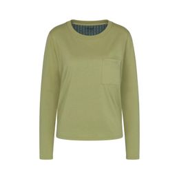 Triumph - Top mit langen Aermeln - Green 38 - Mix & Match - Homewear für Frauen