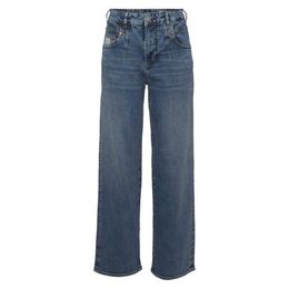 Herrlicher Straight-Jeans Brooke Straight Recycled, blau