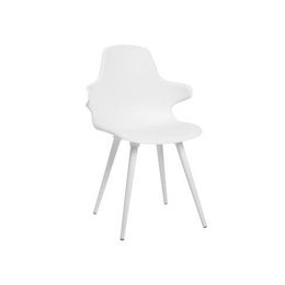 Tchibo Stuhl »T2020« mit Kunststoffbeinen - Weiss