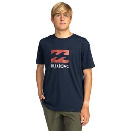 Billabong T-Shirt »Wave« Navy XL XL Stoff: Baumwollstoff [160 g/m2]