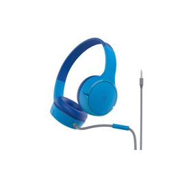 Belkin SOUNDFORM Mini On-Ear-Kopfhörer (kabelgebunden), blau