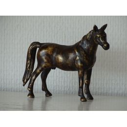 IDYL Dekofigur IDYL Bronze-Skulptur Pferd stehend