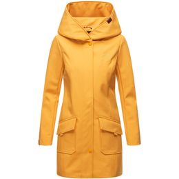 Marikoo Damen Outdoor Winter Softshelljacke Regenjacke mit gro&szlig;er Kapuze Mayleen