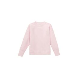 Tom Tailor Mädchen Cropped Sweatshirt, rosa, Uni, Gr. 128