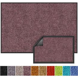 Floordirekt Schmutzfangmatte Rhine Prune Purple 90 x 600 cm - Lila