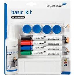 Whiteboard-BASIC-Set Legamaster 7-125100, Marker, Wischer, Reiniger, Magnet, 10-teilig