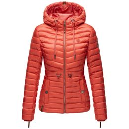 Marikoo Damen Designer Outdoorjacke Steppjacke mit Kapuze Aniyaa