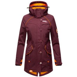 Marikoo Damen Outdoor Softshell Jacke mit abnehmbarer Kapuze Soulinaa