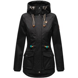 Marikoo Damen Outdoorjacke aus Wasserabweisendem Obermaterial Babetaa