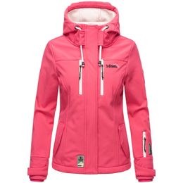 Marikoo Damen Softshelljacke Outdoor Funktionsjacke Kleinezicke