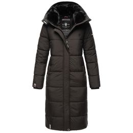 Marikoo Damen Winterjacke Steppmantel Weichem Innenkragen & Abnehmbarer Kapuze Reliziaa