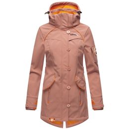 Marikoo Damen Outdoor Softshell Jacke mit abnehmbarer Kapuze Soulinaa