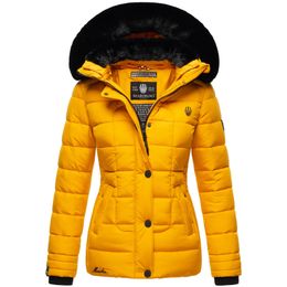 Marikoo Damen Outdoor Winter Steppjacke mit abnehmbarer Kapuze Qesraa