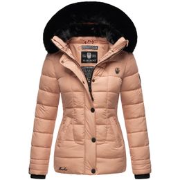 Marikoo Damen Outdoor Winter Steppjacke mit abnehmbarer Kapuze Qesraa