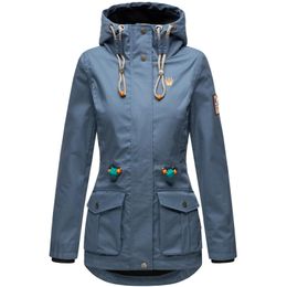 Marikoo Damen Outdoorjacke aus Wasserabweisendem Obermaterial Babetaa