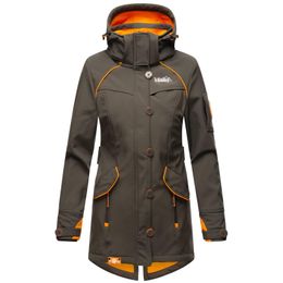 Marikoo Damen Outdoor Softshell Jacke mit abnehmbarer Kapuze Soulinaa