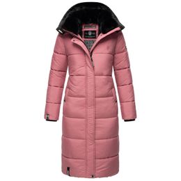 Marikoo Damen Winterjacke Steppmantel Weichem Innenkragen & Abnehmbarer Kapuze Reliziaa