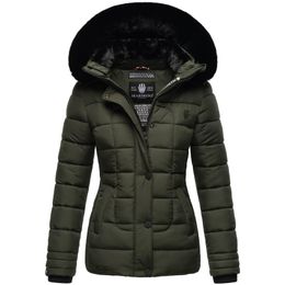 Marikoo Damen Outdoor Winter Steppjacke mit abnehmbarer Kapuze Qesraa