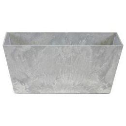 Artstone Blumenkasten Ella 37cm grau 17 x 17 cm