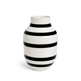 KÄHLER DESIGN Kähler Design - Omaggio Vase H 31 cm, schwarz