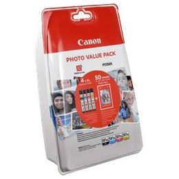 4 Canon Tinten 2052C004 CLI-581 XL BK C M Y 4-farbig