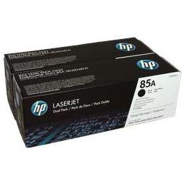 2 HP Toner CE285AD 85A schwarz