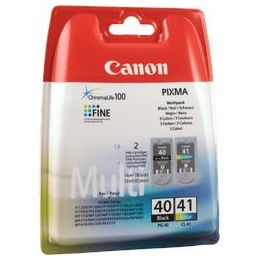 2 Canon Tinten 0615B036 PG-40 + CL-41 4-farbig