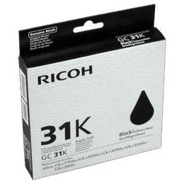 Ricoh Gel Cartridge 405688 GC-31K schwarz Standard Cap. OEM