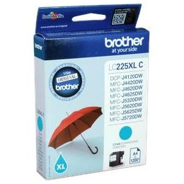 Brother Tinte LC-225XLC cyan