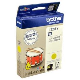 Brother Tinte LC-22UY yellow