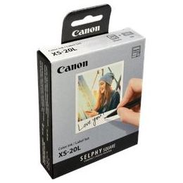 Canon Papier XS-20L 20 Blatt 7,2 x 8,5 cm incl. TTR 4119C002