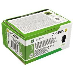 Lexmark Toner 78C2XY0 yellow