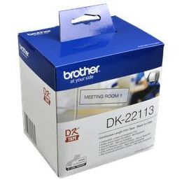 Brother PT Etiketten DK22113 klar 62mm x 15,24m Rolle