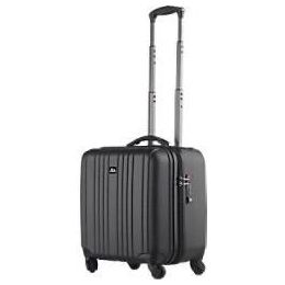 JSA Trolley-Koffer 2 in 1 41 x 24 x 38 cm Schwarz