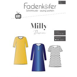 Fadenkäfer Fadenkäfer Schnitt "Kleid Milly" für Damen