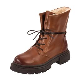 Palado Lace-Up Ankle Boots 'Kasos Block' female Brown size 42