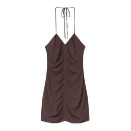 Pull&Bear Pull&bear Summer Dress female Brown size XS