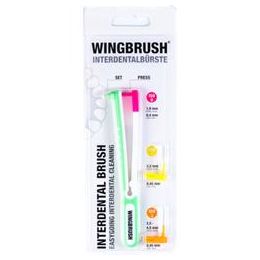 Wingbrush Starter-Set Halter m.3 Bürsten 1 St