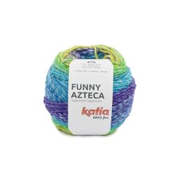 Katia Funny Azteca bunte Wolle mit Farbverlauf zum Stricken und Häkeln Häkelwolle