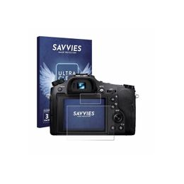 Savvies Schutzfolie für Sony Cyber-Shot DSC-RX10 IV