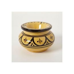 Casa Moro Aschenbecher Marokkanischer Keramik Aschenbecher Windaschenbecher handgetöpfert