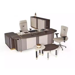 JVmoebel Eckschreibtisch Moderne Arbeitszimmer Einrichtung Büromöbel Designer Office Möbel 3tlg