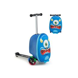 Costway Kinderkoffer Scooter