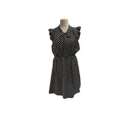 BZNA Sommerkleid Leichtes Kleid Sommer Herbst Polkakleid elegant one size 34 36 38 40