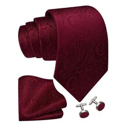 Moschen-Bayern Krawatte Seidenkrawatte Trachtenkrawatte Krawatte Herrenkrawatte Seide Rot Krawatten-Set